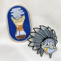 China Custom Lapel Pins with Soft Enamel Craft and Gold/Silver/Copper Plating for Personalized Design for sale