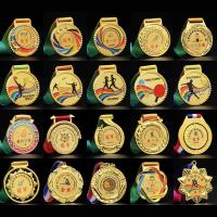 China Soft Enamel Zinc Alloy Custom Medals Personalized Engraved Medals with Customized Size for sale