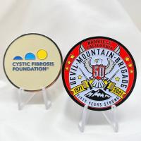 China Custom Zinc Alloy Challenge Coin with Die Casting and Custom Logo for Souvenirs and Commemorative Use for sale