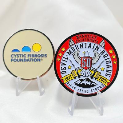 China Custom Zinc Alloy Challenge Coin with Die Casting and Custom Logo for Souvenirs and Commemorative Use for sale