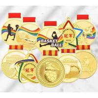China Custom Laser Engraved Zinc Alloy Medals for Volunteer Awards with Die Cast 3D Design for sale