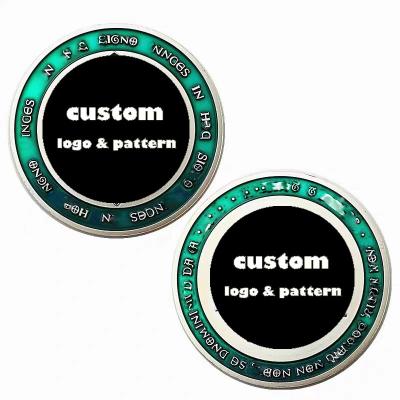 China 3D Engraved Double-Sided Custom Challenge Coins in Zinc Alloy for Commemorative Collectibles for sale
