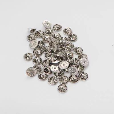 China Gold Nickel Plated Butterfly Clutch Back Pin with Zinc Alloy Construction in 8mm and 10mm Sizes for Tie Tacks for sale