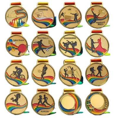 China 3D Zinc Alloy Custom Medals with Die Cast Technique for Sports Awards and Personalized Recognition for sale
