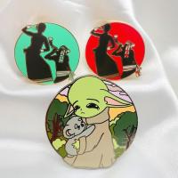 China Custom Lapel Pins Metal Badge with Hard Enamel Gold/Silver Plating in Custom Size for sale
