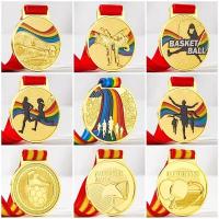 China Wholesale Custom Zinc Alloy Sports Medal with Soft Enamel and Customized Design for Promotional Use for sale