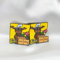 China Custom Hard Enamel Lapel Pin with Zinc Alloy and Personalized Logo Design for sale