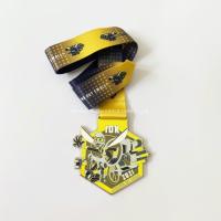 China Custom Shape Zinc Alloy Sport Medal with Gold Silver Bronze Plating for Taekwondo Awards and Souvenirs for sale