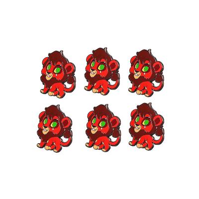 China Custom Hard Enamel Lapel Pin with Zinc Alloy Material in Custom Sizes for Branding for sale