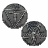China Premium Zinc Alloy Custom Coins with Double Sided Soft Enamel for Business Gifts and Commemorations for sale