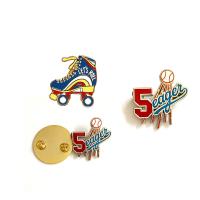 China Custom Hard Enamel Lapel Pin with Zinc Alloy Material and Custom Size Options for sale