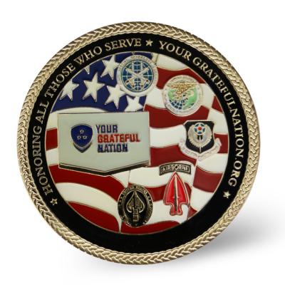 China 2D Laser Engraved Brass Custom Coins with Custom Logo for Souvenirs and Commemorative Events for sale