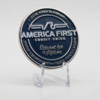 China Custom Brass Commemorative Coin with Soft Enamel Craft and 2 Inch Size for Business Gifts for sale