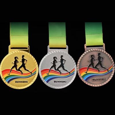 China Zinc Alloy Die Cast 3D Custom Medal with Personalized Engraving for Commemorative Awards for sale