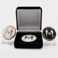 China Custom Zinc Alloy Challenge Coin with Double Sided Soft Enamel Design for Business Gifts for sale