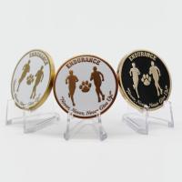 China 2D 3D Design Gold Plated Soft Enamel Custom Coins for Challenge and Commemorative Use for sale