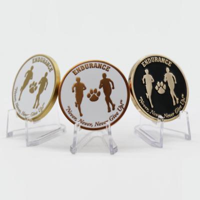 China 2D 3D Design Gold Plated Soft Enamel Custom Coins for Challenge and Commemorative Use for sale