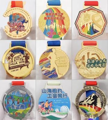 China Zinc Alloy Die Cast 3D Custom Medals for Academic and Awards with Personalized Design for sale
