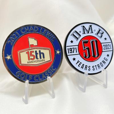 China Custom 3D Zinc Alloy Challenge Coins with Gold Plated Finish for Commemorative Gifts for sale
