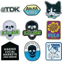 China Custom Lapel Pins with Soft Enamel and Custom Logo for Personalized Badges in 1.5 Inch Size for sale