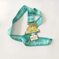 China Custom Logo Zinc Alloy Die Cast 3D Sports Medal for Marathon Events for sale