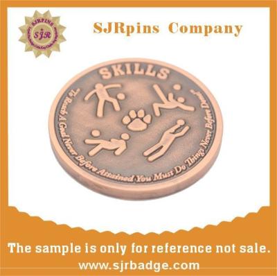 China Engravable Zinc Alloy Custom Challenge Coins Die Cast Commemorative Personalized Coins for sale