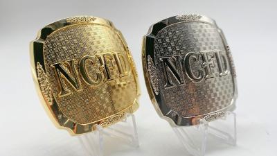 China Western Custom Belt Buckle in Zinc Alloy with Customized Shape and 3