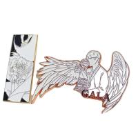 China Custom Soft Enamel Lapel Pins in Customer Size with Zinc Alloy Material for Personalized Branding for sale