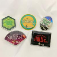 China OEM Custom Lapel Pins Stainless Steel Metal Badge with Offset Printing and Custom Logo for sale