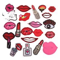 China Custom Design Embroidered Patches with Multiple Attachments for Event Souvenirs and Promotional Gifts for sale