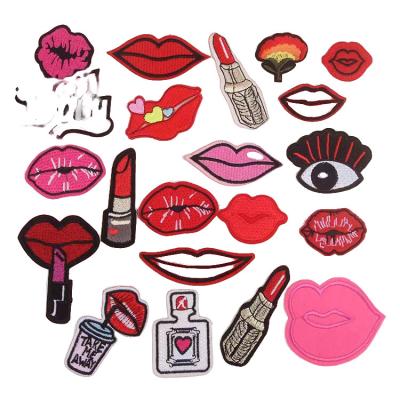 China Custom Design Embroidered Patches with Multiple Attachments for Event Souvenirs and Promotional Gifts for sale