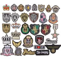 China Custom Embroidered Patches Iron On or Sew On for sale