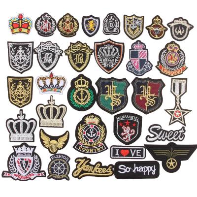 China Custom Embroidered Patches Iron On or Sew On for sale