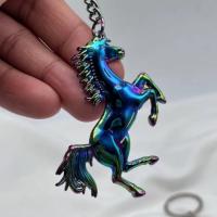 China Custom Design Zinc Alloy Iron Metal Keychain with Soft Hard Enamel Craft for Promotional Use for sale