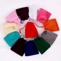 China Personalized Waterproof Velvet Bag for Gift Packaging and Storage with Environmentally Friendly Material for sale