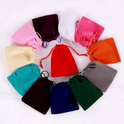 China Personalized Waterproof Velvet Bag for Gift Packaging and Storage with Environmentally Friendly Material for sale