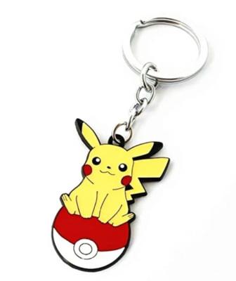 China Personalized Sandblast BackSide Keychain with Health Positive Reminder and Gold/Silver Plating for sale