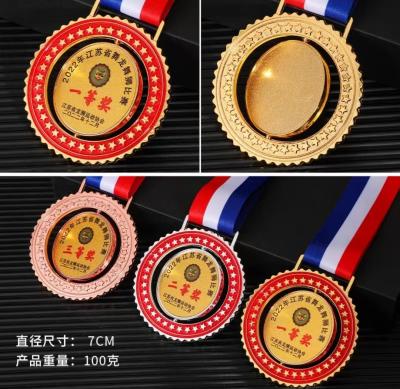 China Custom Zinc Alloy 3D Design Sports Medals with Personalized Service for Awards and Events for sale