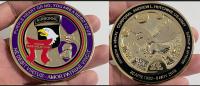China Custom Challenge Coin with Laser Engraving Zinc Alloy Gold Plating for Souvenir and Commemorative Use for sale
