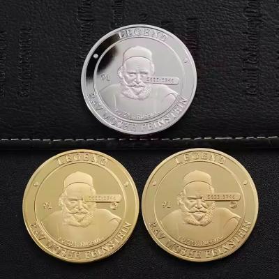 China Gold Plated Custom Challenge Coin with Customized Logo in Zinc Alloy for Souvenir and Collectible for sale