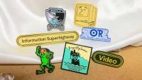 China 1.5 Inch Soft Enamel Lapel Pin Custom Zinc Alloy Pin Badge for Branding and Events for sale