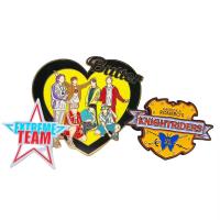 China Custom Shape Hard Enamel Zinc Alloy Lapel Pin Badge for Promotional Gifts and Branding for sale
