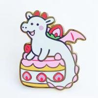 China Custom Logo Hard Enamel Glitter Pearl Lapel Pin Metal Badge for Kpop Anime Fashion for sale