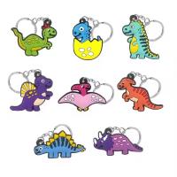 China Custom Logo PVC Rubber Keychain with 3D/2D Design for Promotional Keyrings for sale