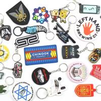 China Customizable Design Durable PVC Keychain for Promotional Gifts and Personalized Key Tags for sale