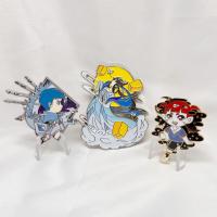 China Custom Lapel Pins and Badge Pins with Customized Design Hard Enamel Craft and Gold/Silver/Copper Plating for sale