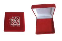China Custom Velvet Jewelry Gift Box for Rings Necklaces for sale
