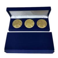 China Custom Velvet Jewelry Gift Box for Rings Necklaces for sale