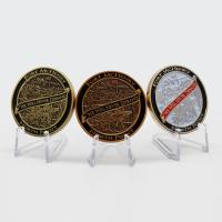 China Customized Logo Soft Enamel Zinc Alloy Challenge Coin for Commemorative Gifts for sale