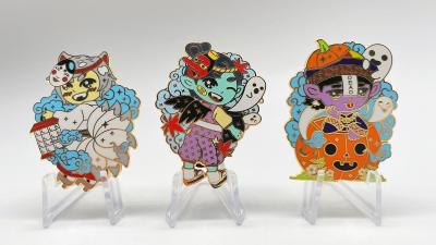 China Custom 2D/3D Design Iron Material Lapel Pins in Customer Size for Corporate Branding and Events for sale